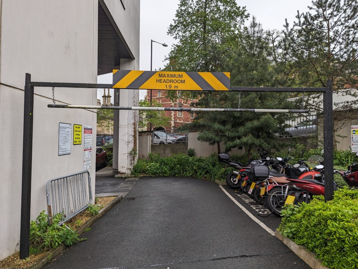 Bristol Royal Infirmary - Hospital Parking | AccessAble