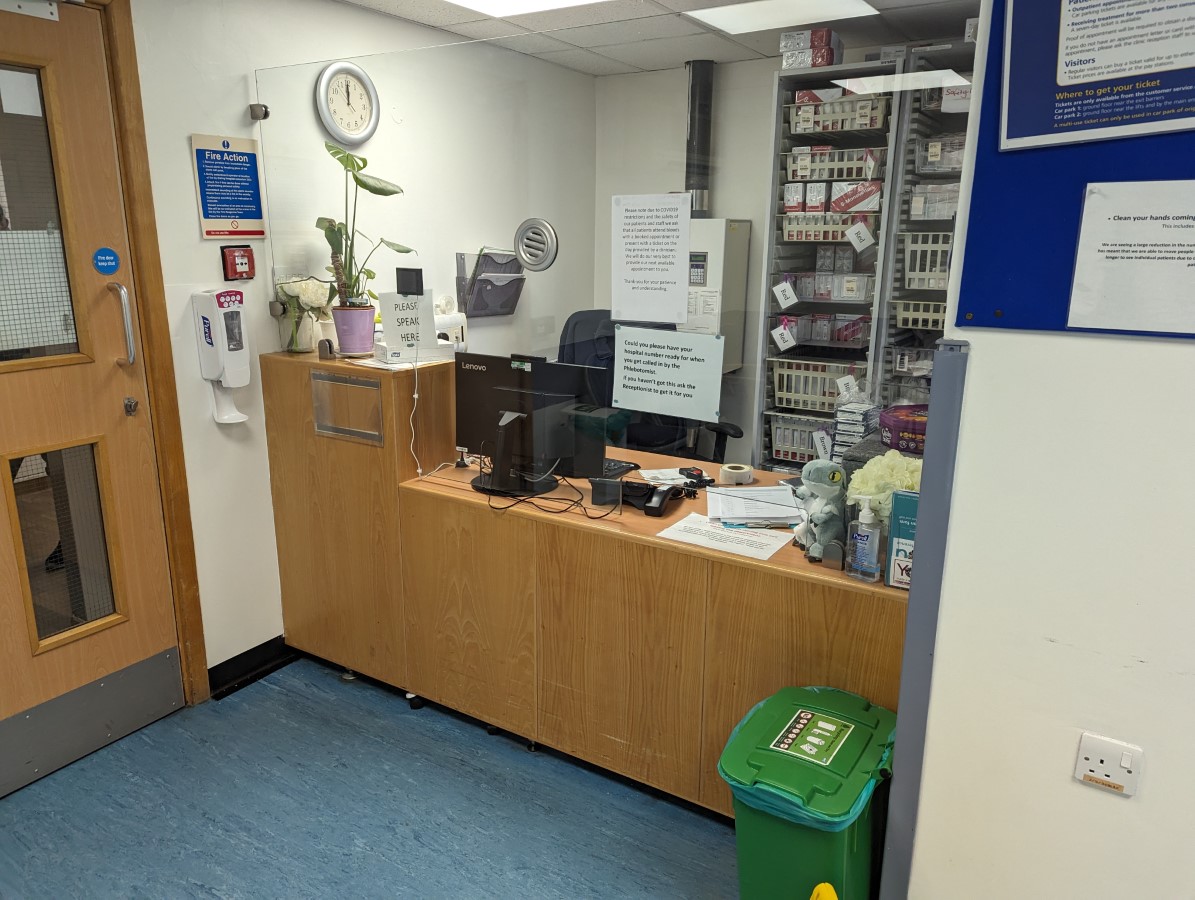 Blood Test - Main Outpatients Building | AccessAble