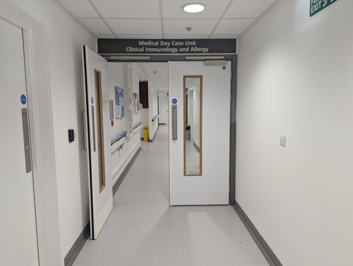 Medical Day Case Unit, Immunology and Allergy Outpatients Department ...