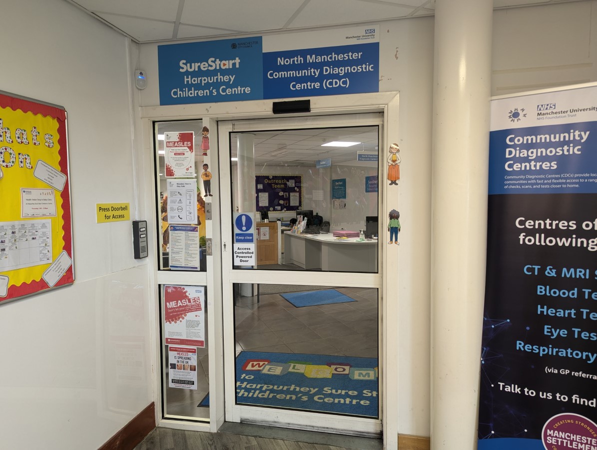 North Manchester Community Diagnostics Centre - CDC | AccessAble