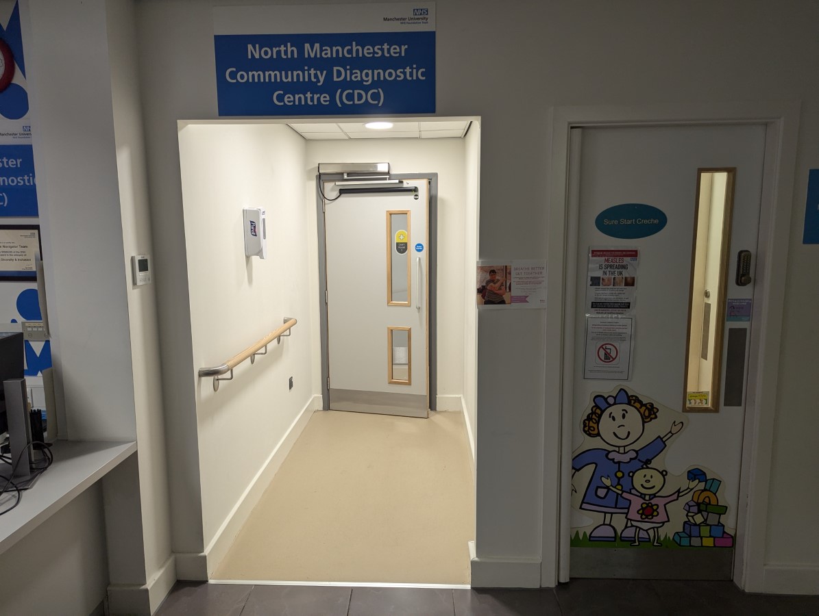 North Manchester Community Diagnostics Centre - CDC | AccessAble