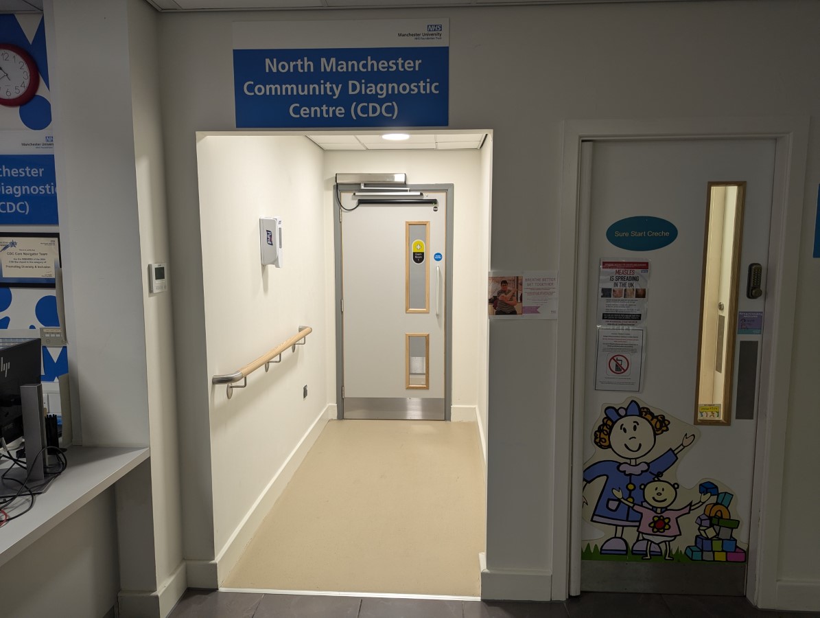 North Manchester Community Diagnostics Centre - CDC | AccessAble