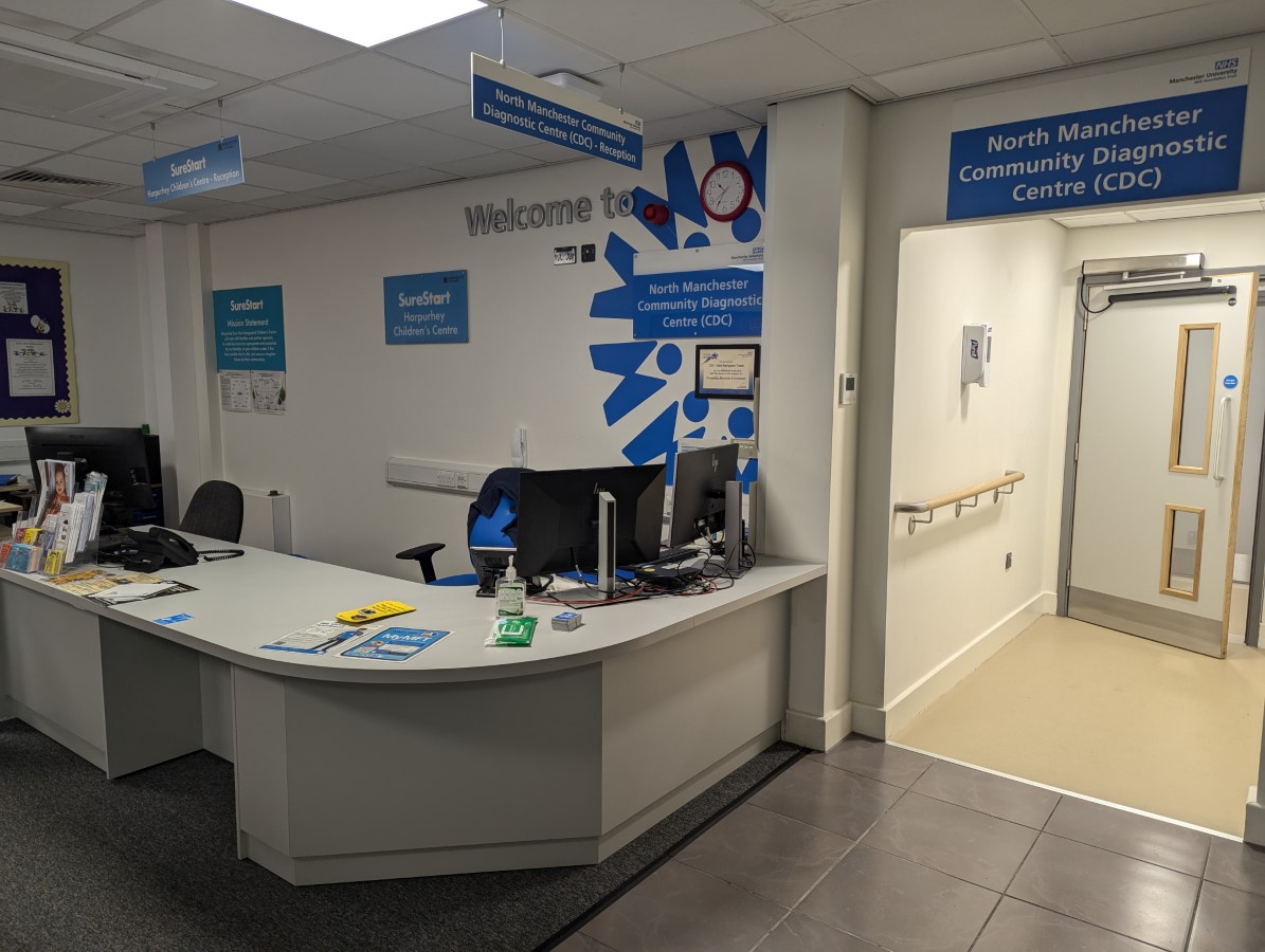 North Manchester Community Diagnostics Centre - CDC | AccessAble