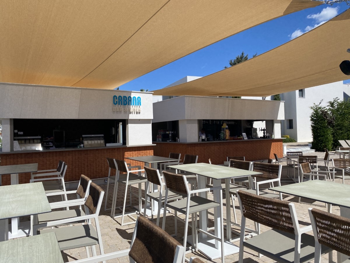 Atlantica Mare Village Paphos - Cabana Bar and Bites | AccessAble