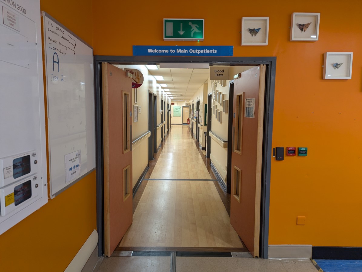 Outpatients Corridor A | AccessAble