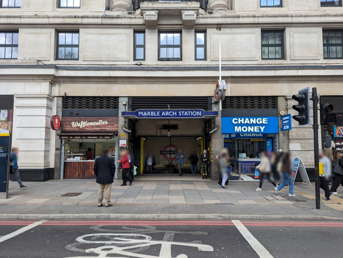 Marble Arch Underground Station to George Street | AccessAble