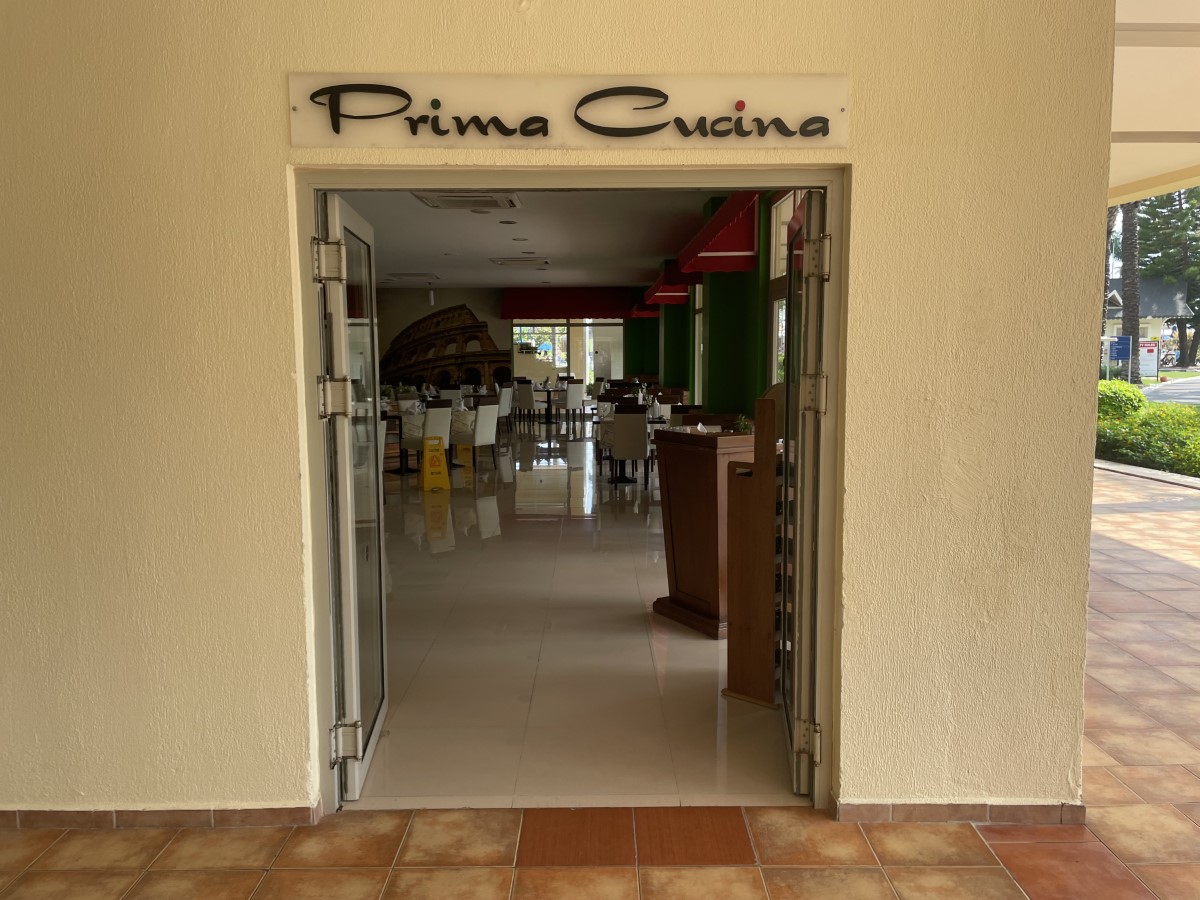 TUI BLUE Tropical - Prima Cucina Italian Restaurant | AccessAble