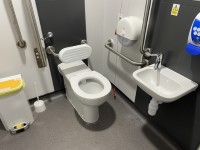 Toilet with Adaptations - Level 2 MRI Department (MRI003) | AccessAble