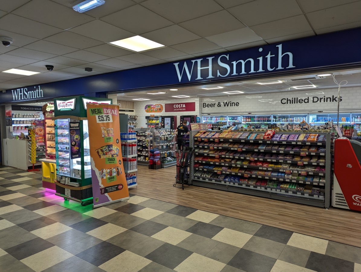 WHSmith - M1 - Toddington Services - Southbound - Moto | AccessAble