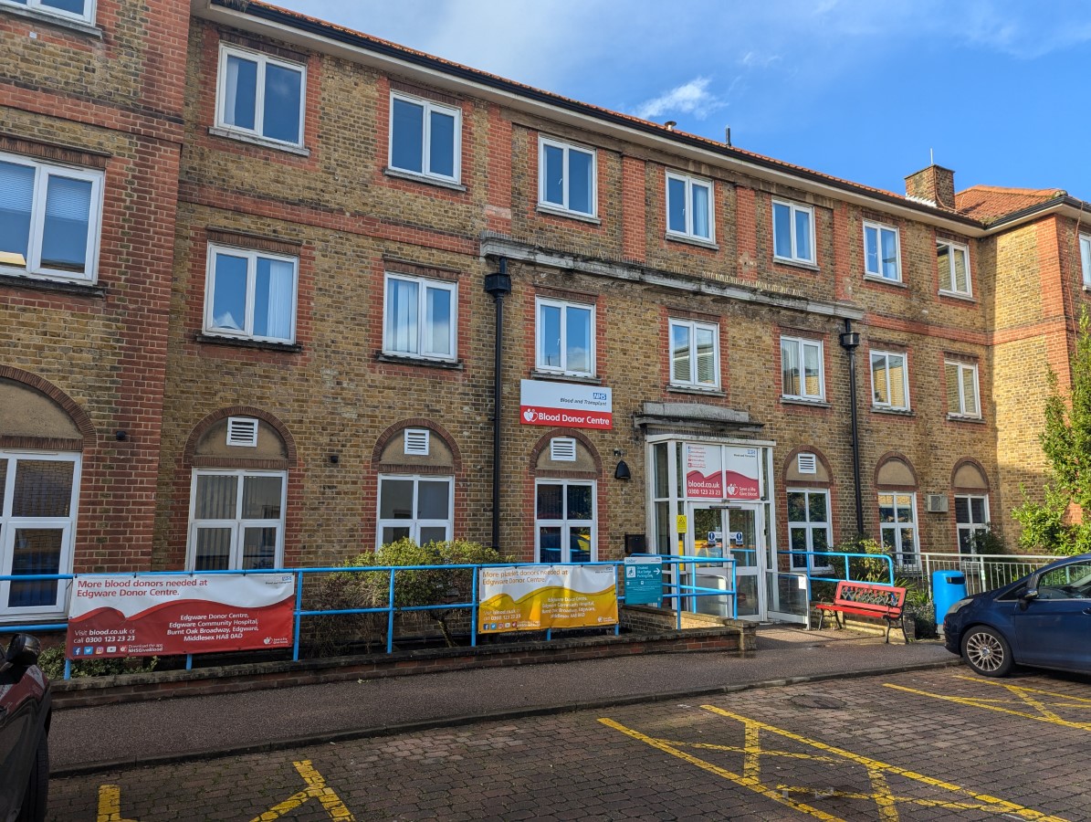 Edgware Community Hospital - Blood Donor Centre | AccessAble