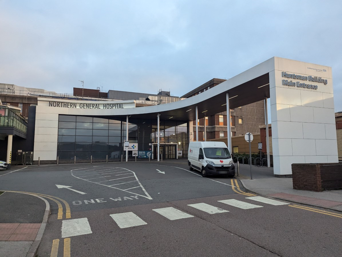 Northern General Hospital - Hospital Entrances | AccessAble