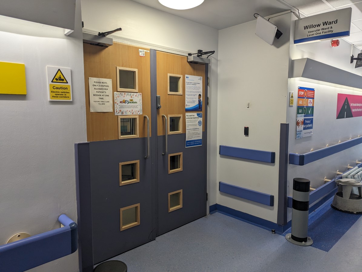 Willow Ward (Vascular Ward and Level One Facility) | AccessAble