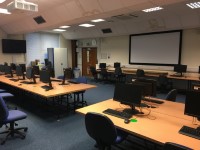 B29 Computer Room with movable partition | AccessAble