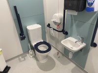 Toilet with Adaptations - Level 2 MRI Suite Patient Area (JJ2/08 ...