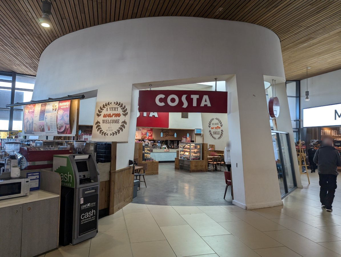 Costa (Main) - A1(M) - Wetherby Services - Moto | AccessAble