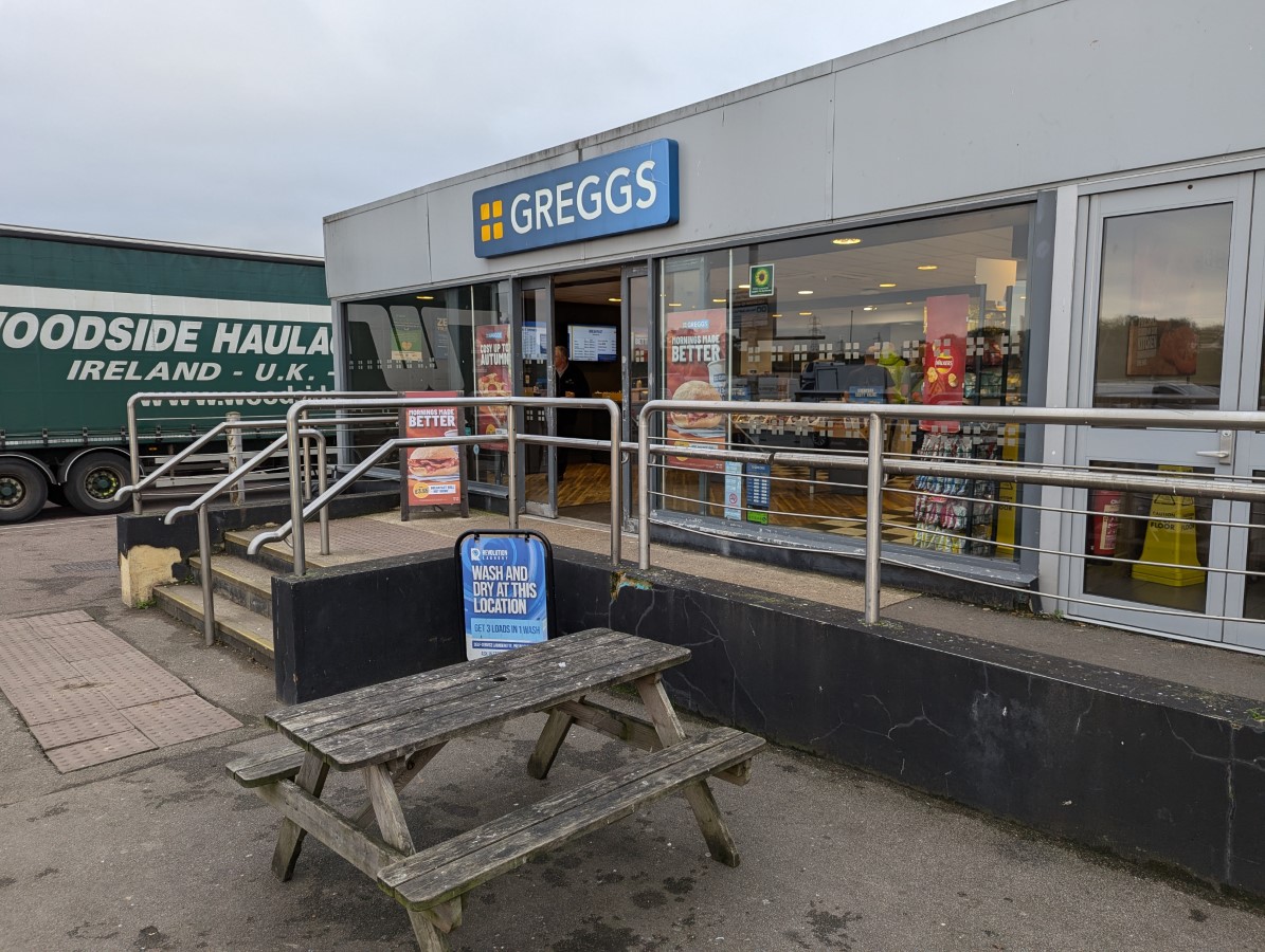 Greggs - M1 - Toddington Services - Northbound - Moto | AccessAble