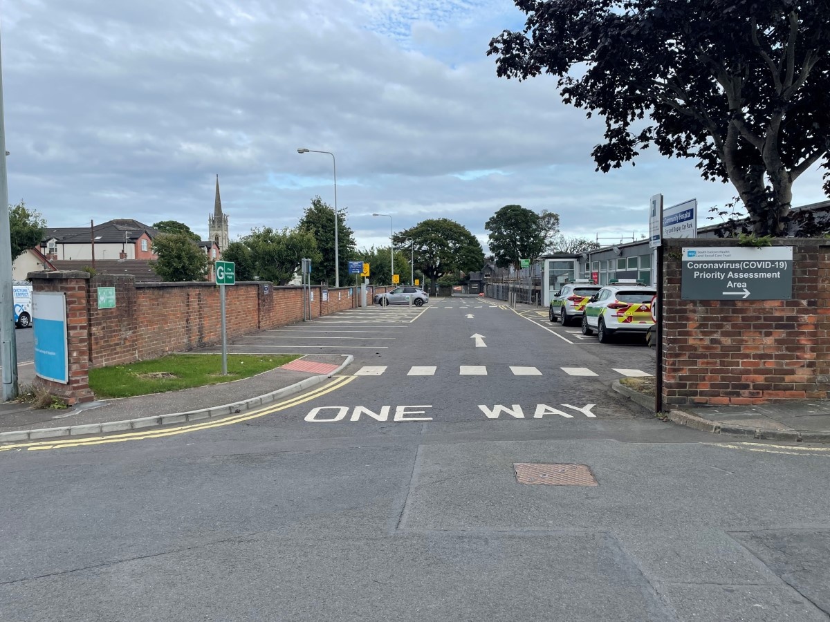Parking at Ards Community Hospital | AccessAble