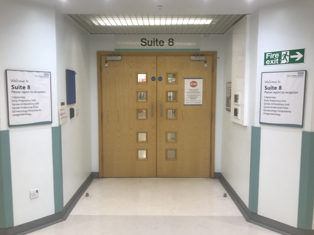 Gynaecology Outpatients and Early Pregnancy Unit - Suite 8 | AccessAble