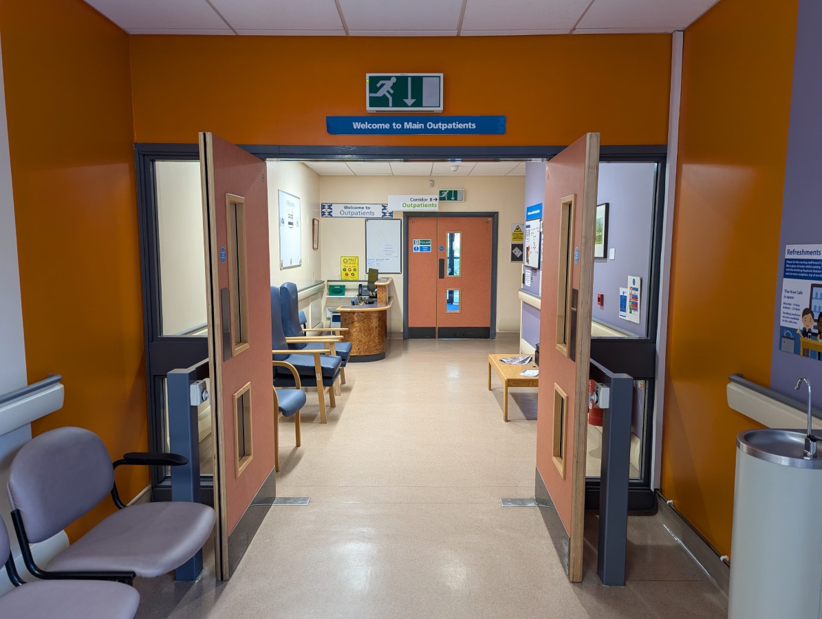 Outpatients Corridor B and C | AccessAble
