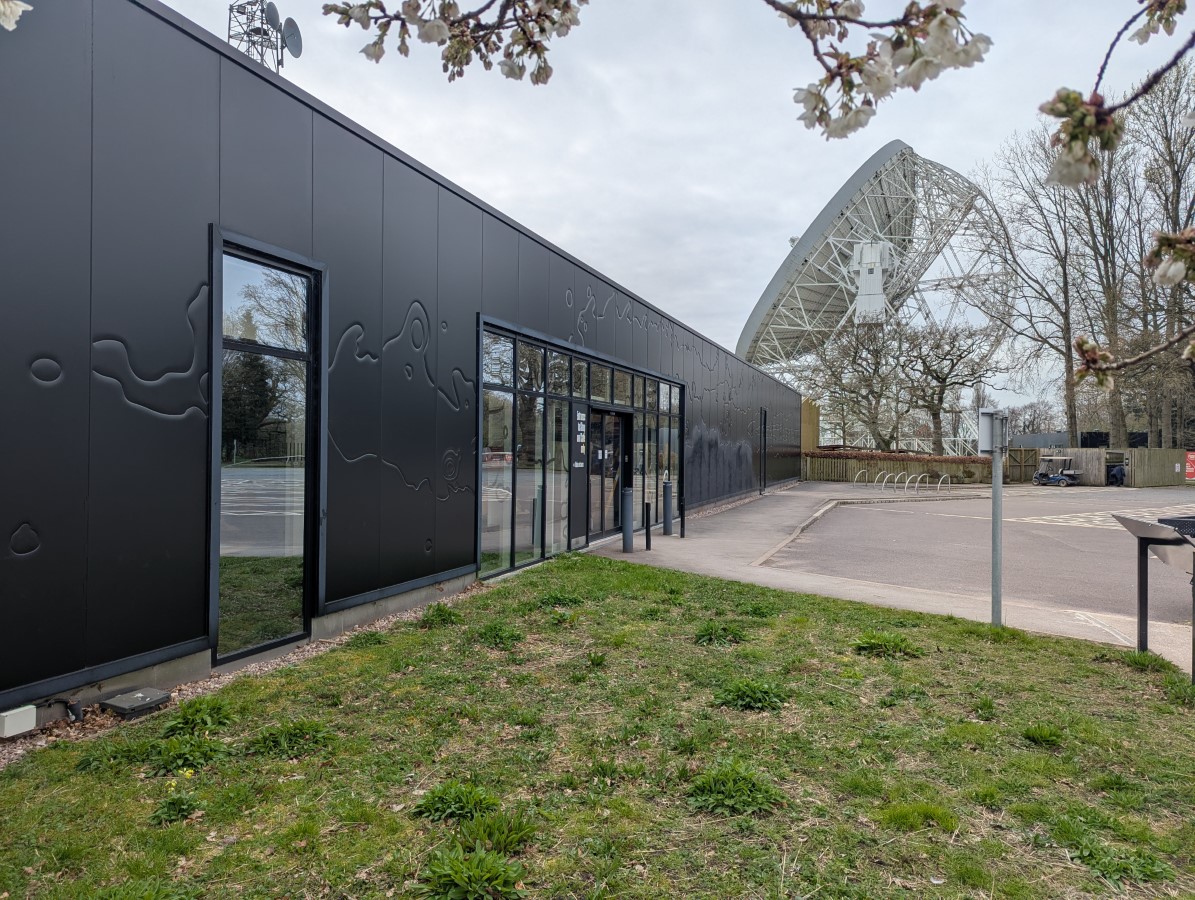 Jodrell Bank Centre for Engagement- Main Entrance and Planet Pavilion ...