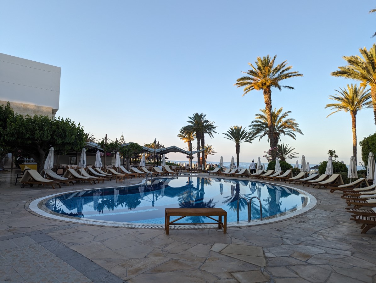 Constantinou Bros Athena Beach Hotel - Adonis Outdoor Pool | AccessAble