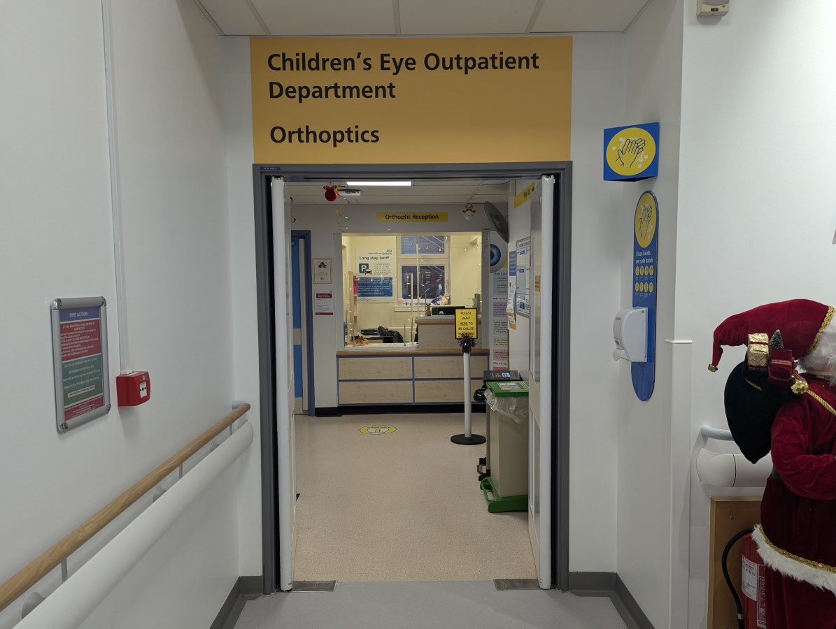 Children's Eye Outpatients Department | AccessAble