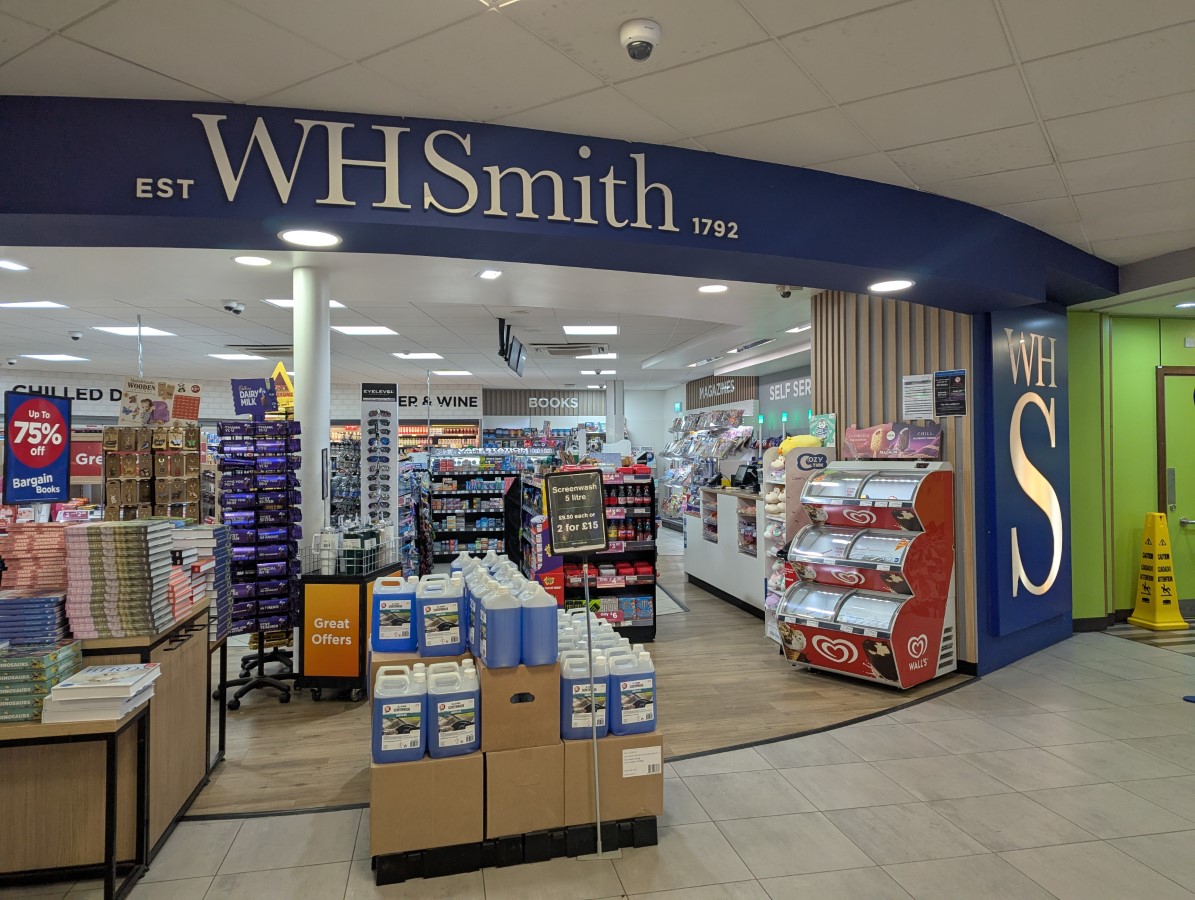 WHSmith - M1 - Woodall Services - Southbound - Welcome Break | AccessAble