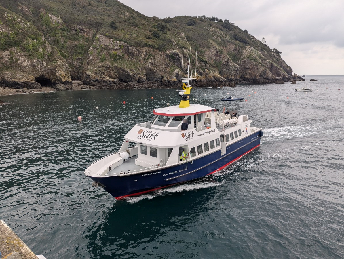 Sark Passenger Ferry - Corsaire de Sercq | AccessAble