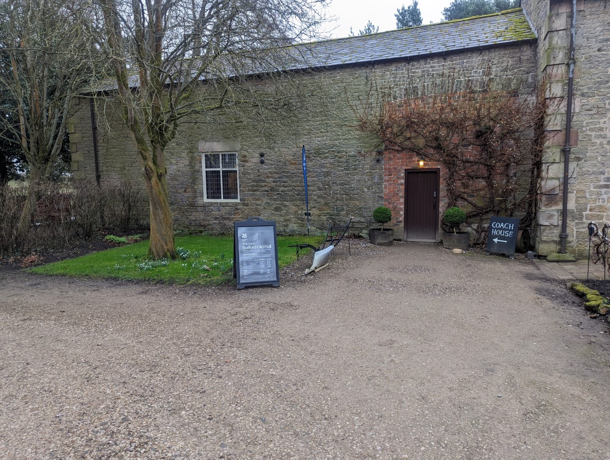 Rufford Old Hall - Parking and Arrival | AccessAble