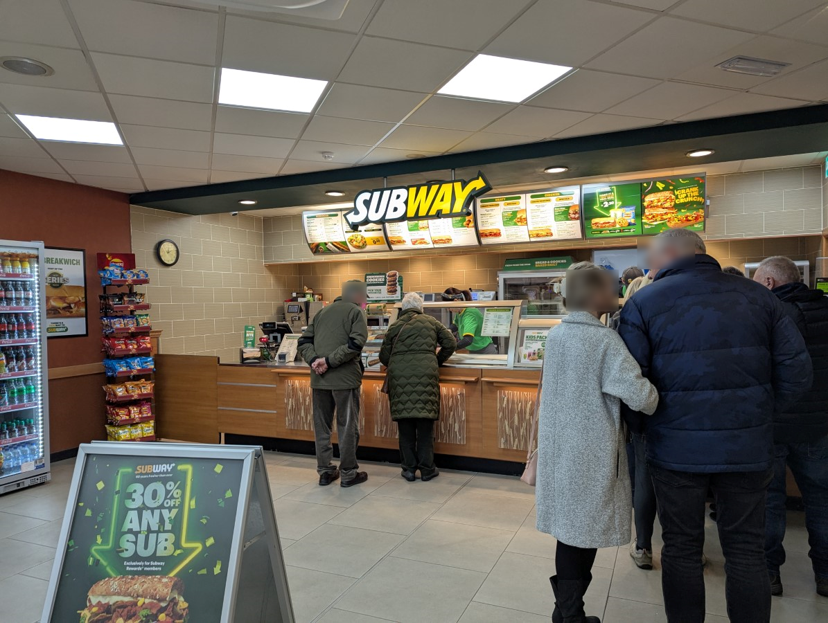 Subway - M1 - Woodall Services - Northbound - Welcome Break | AccessAble