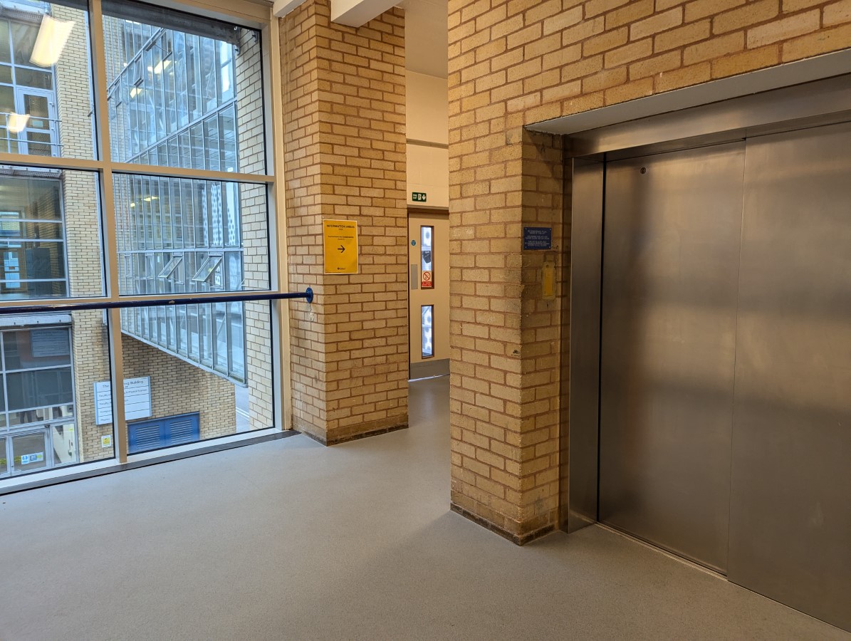 Thomas Telford Building (Block AA) - Alternative Routes when Lift not ...