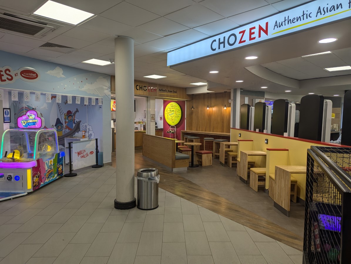 Chozen Noodle - M5 - Strensham Services - Northbound - Roadchef ...