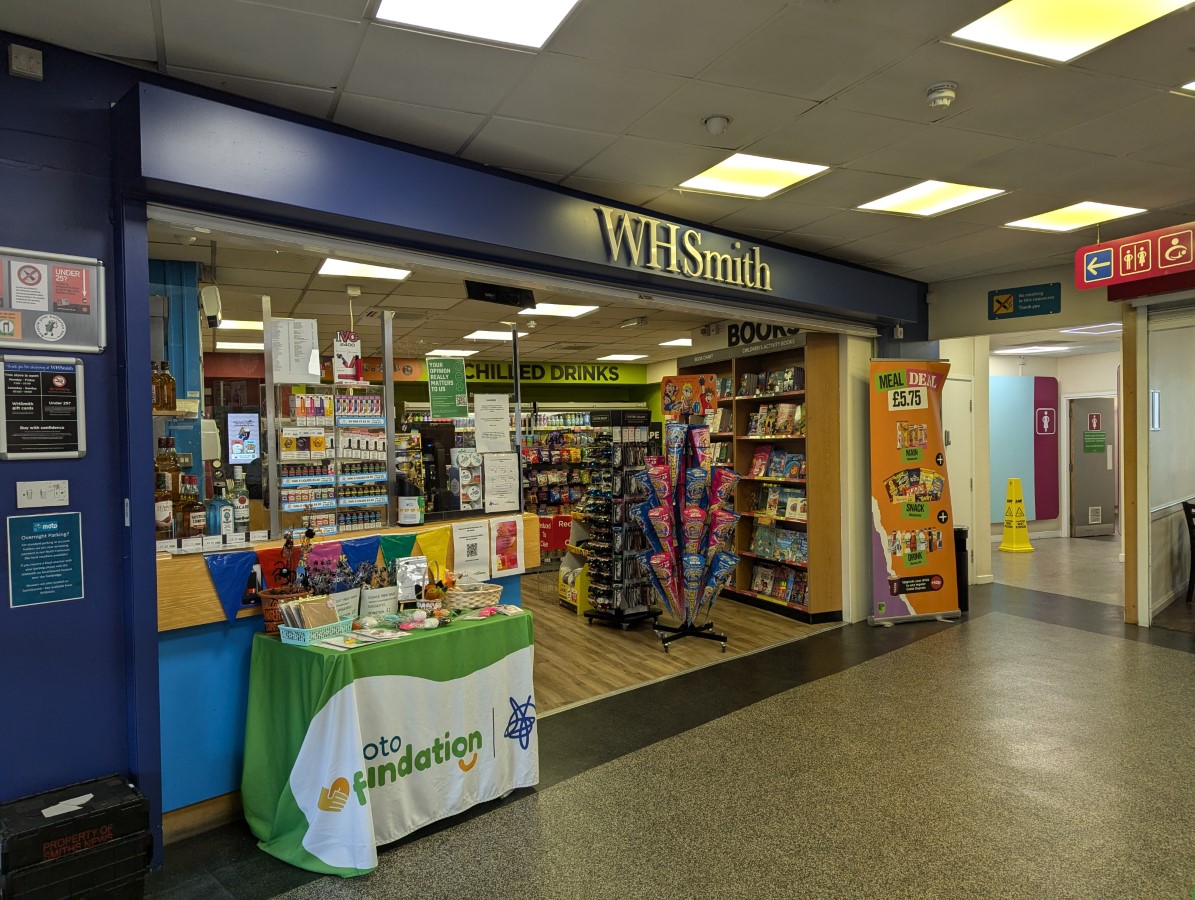WHSmith - A1(M) - Washington Services - Northbound - Moto | AccessAble