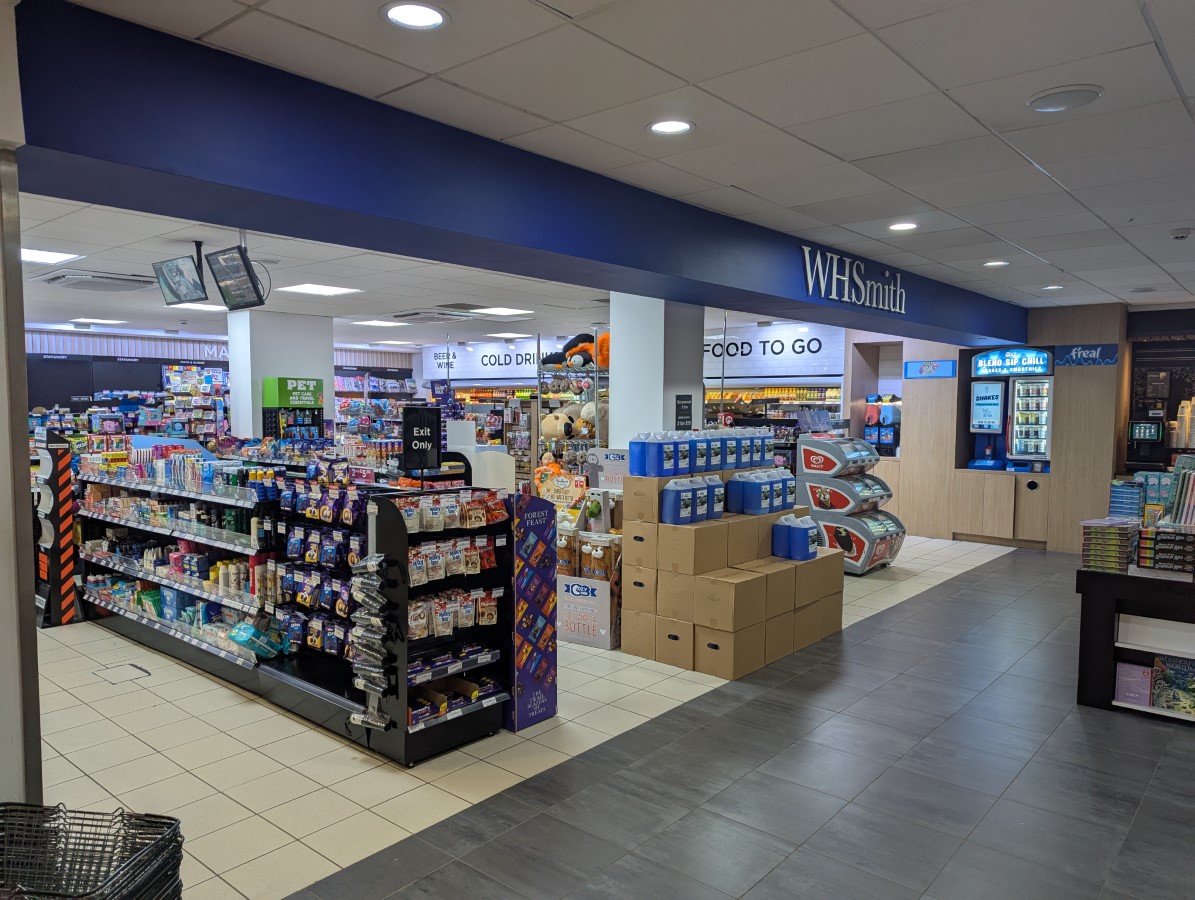 WHSmith - M4 - Membury Services - Eastbound - Welcome Break | AccessAble