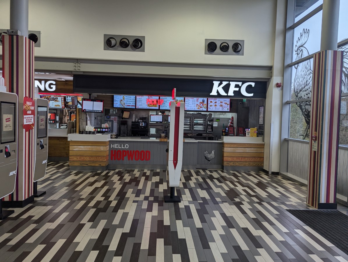 KFC - M42 - Hopwood Park Services - Welcome Break | AccessAble