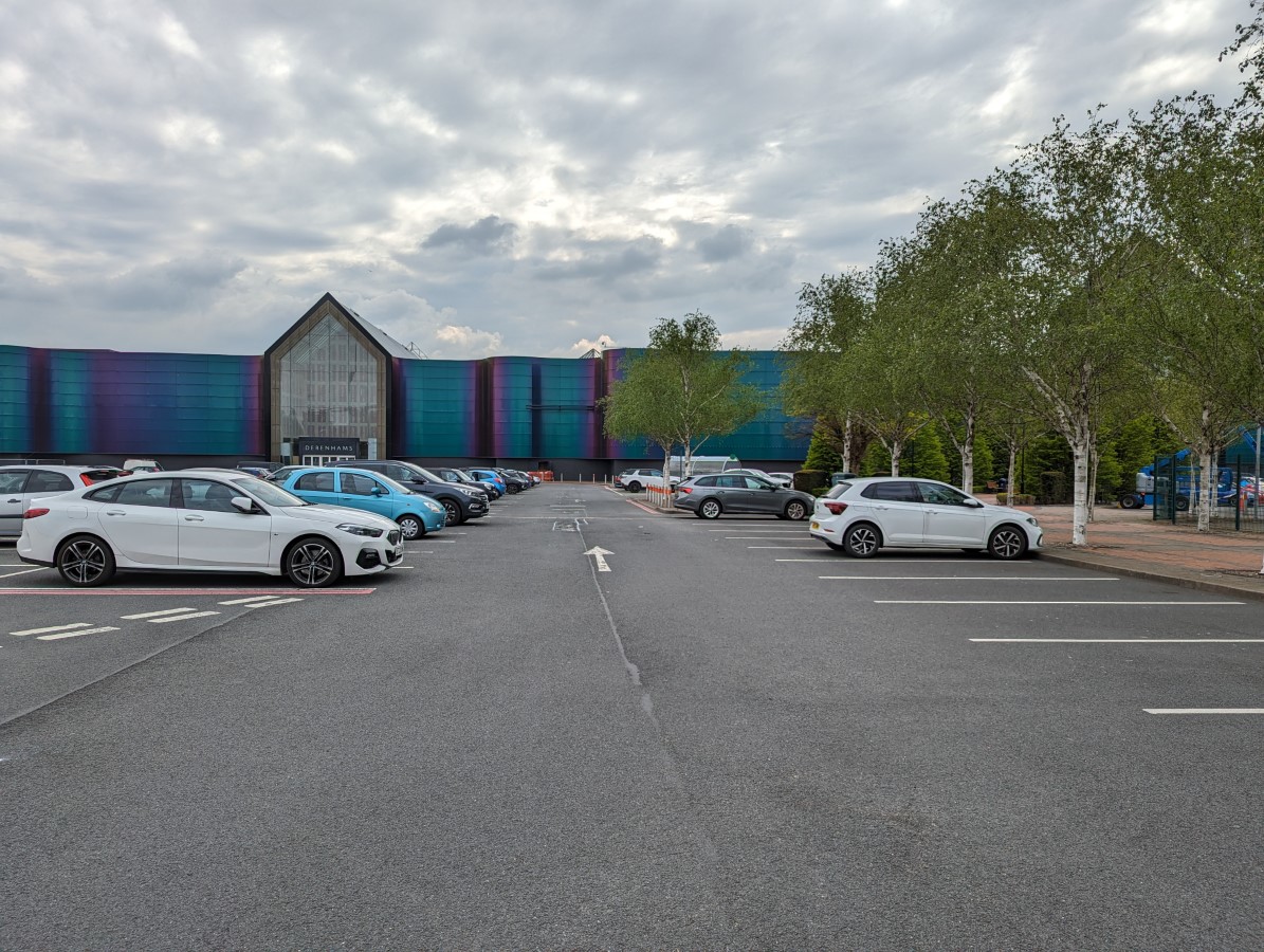 Merry Hill - P3 Car Park and Entrances | AccessAble