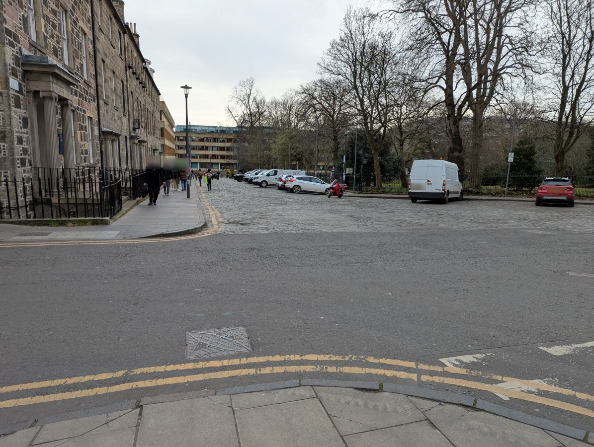 Waverley Station to George Square (via Old College and EUSA, Potterrow ...