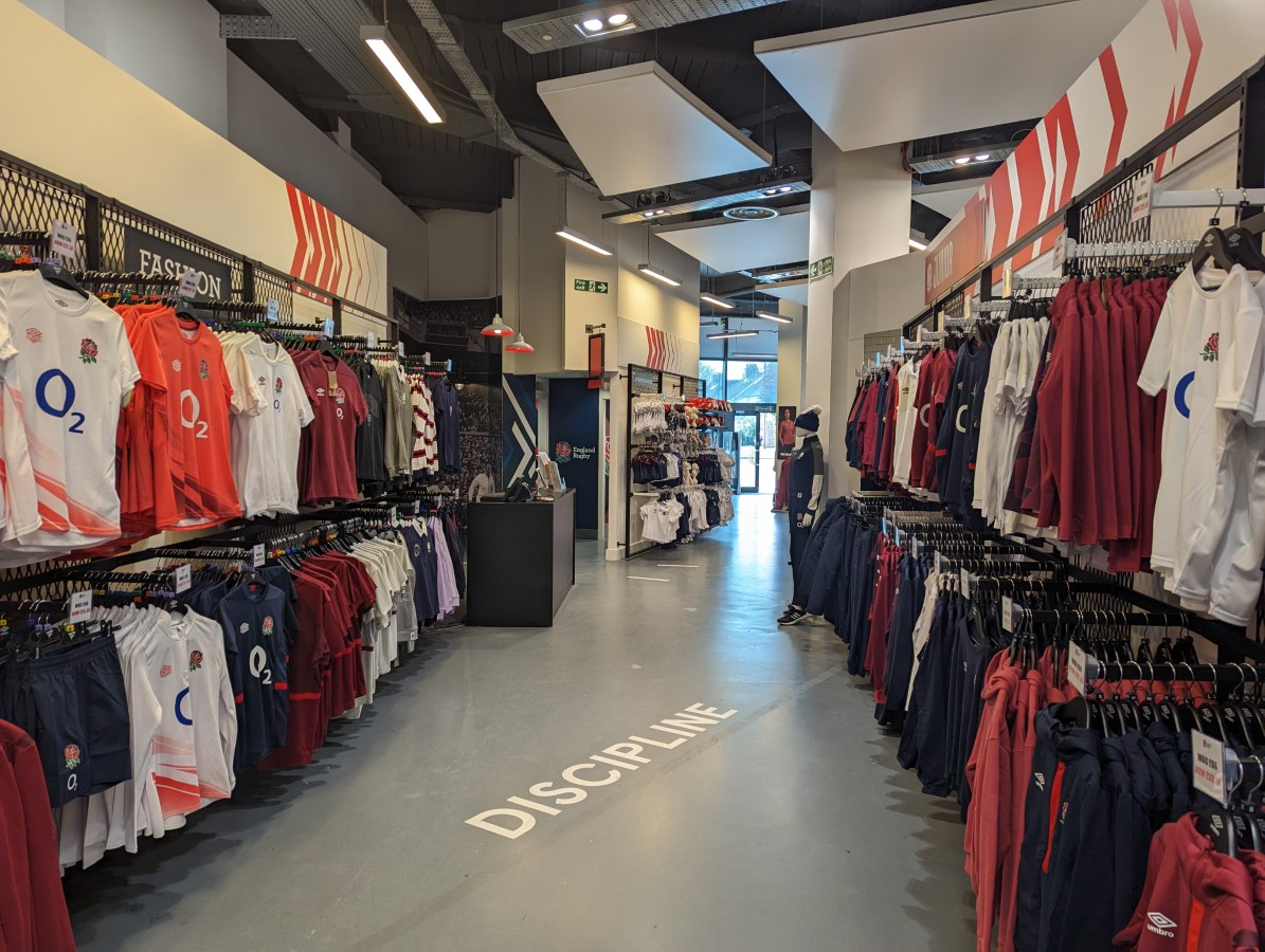 England Rugby Store | AccessAble