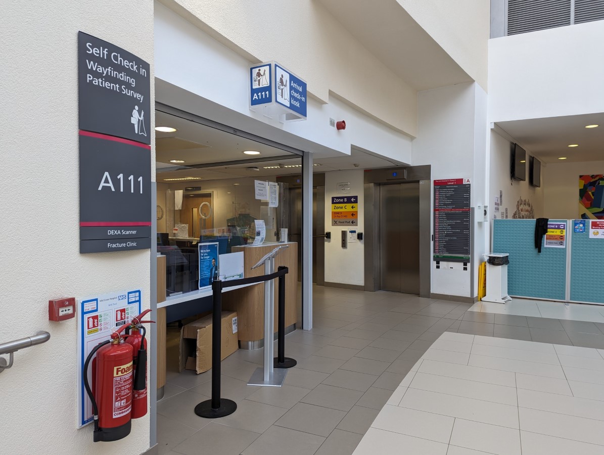 A111 - DEXA Scanner / Fracture Clinic | AccessAble