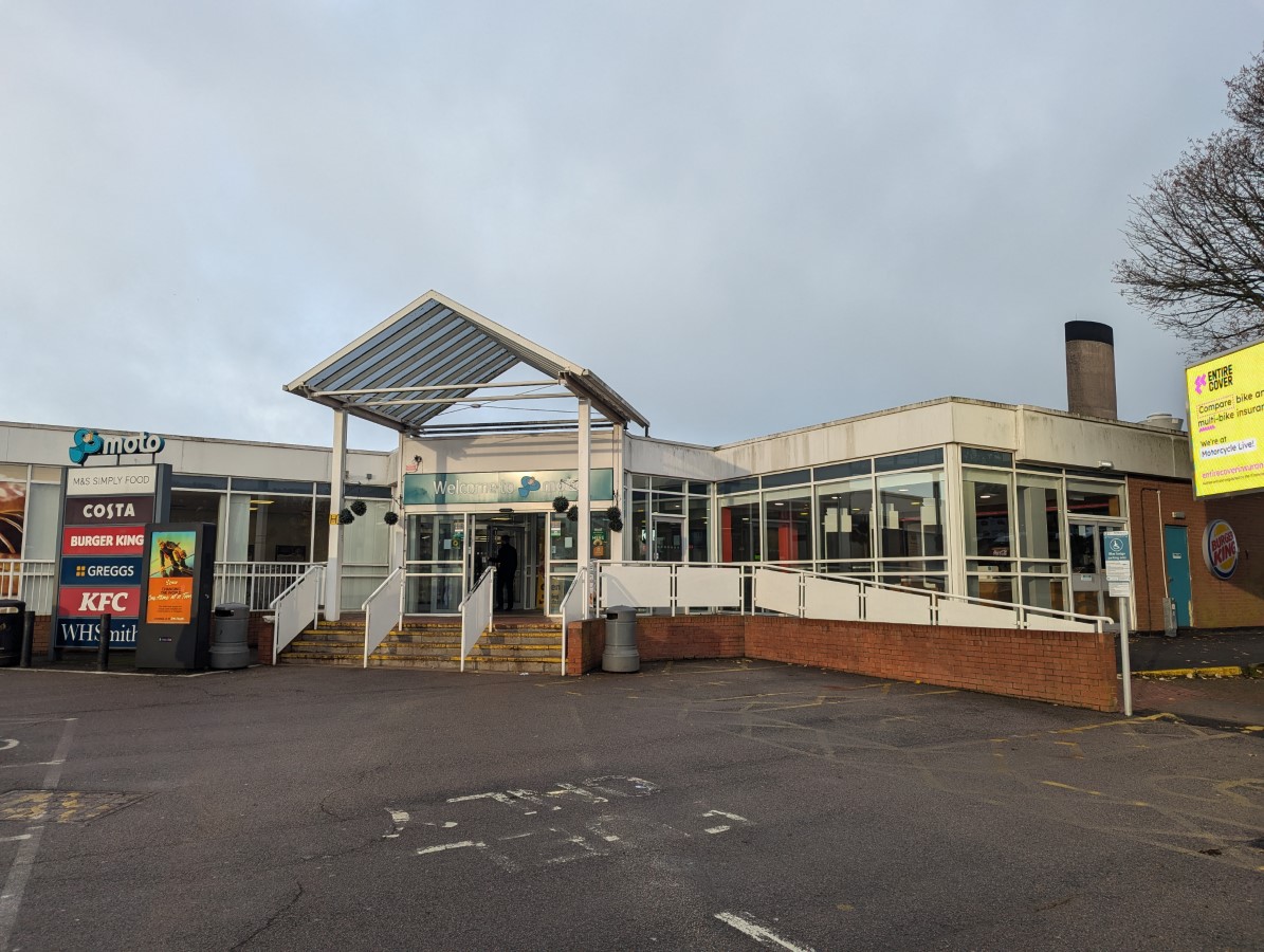 M5 - Frankley Services - Northbound - Moto | AccessAble