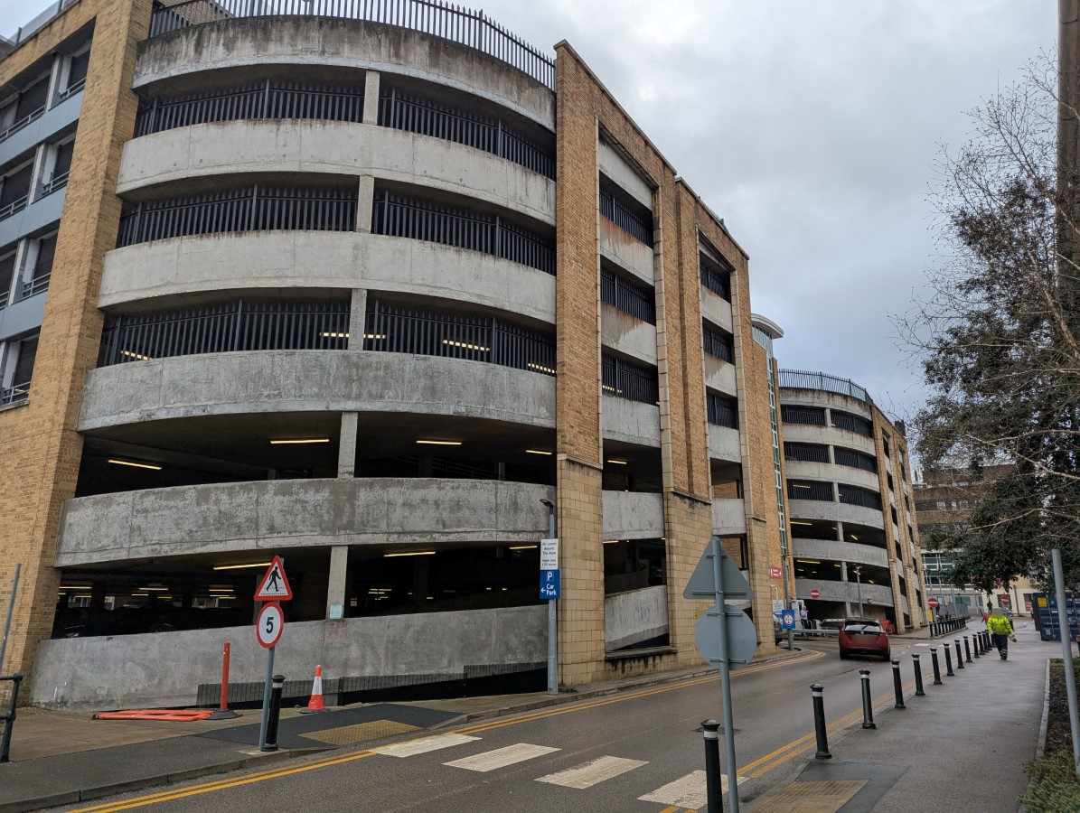 Royal Berkshire Hospital - Craven Road Multi-Storey Car Park | AccessAble