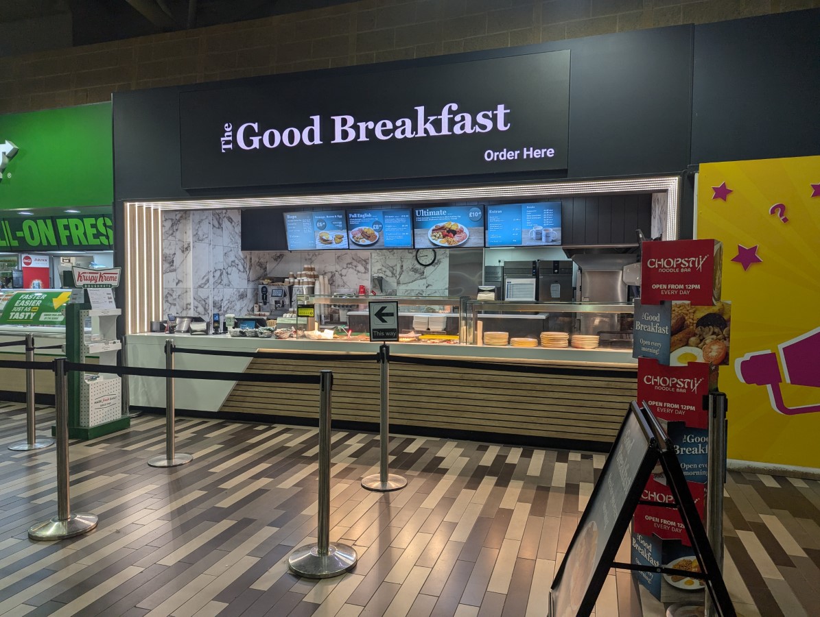 The Good Breakfast - M40 - Oxford Services - Welcome Break | AccessAble