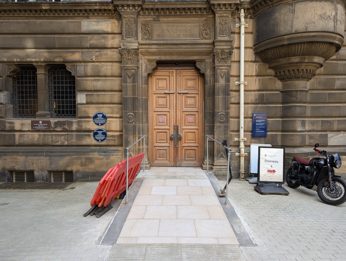 Old Medical School - Doorway 3 | AccessAble