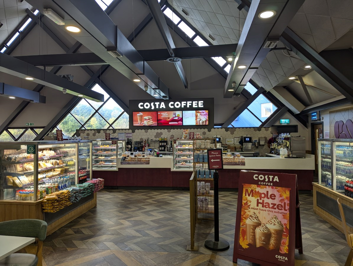 Costa - M62/A1(M) - Ferrybridge Services - Moto | AccessAble