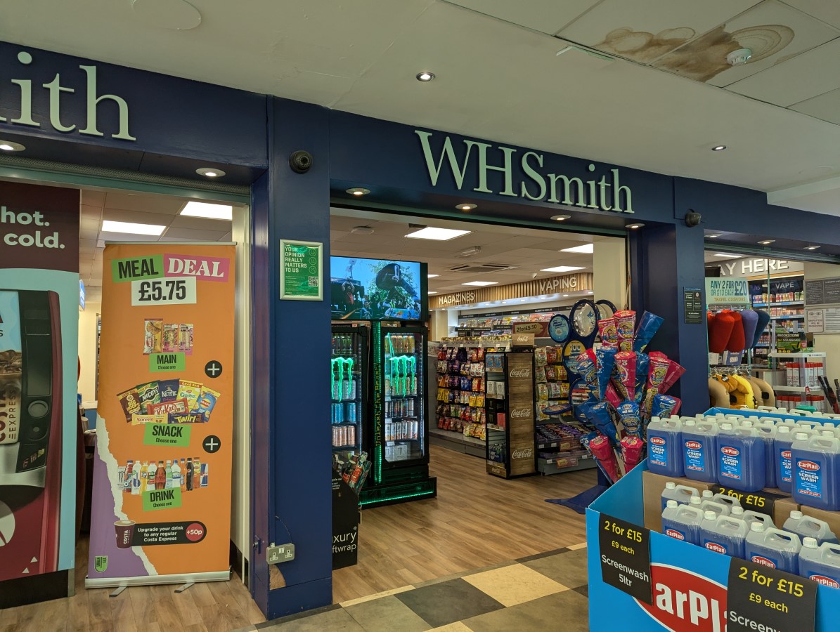 WHSmith - M62 - Birch Services - Eastbound - Moto | AccessAble