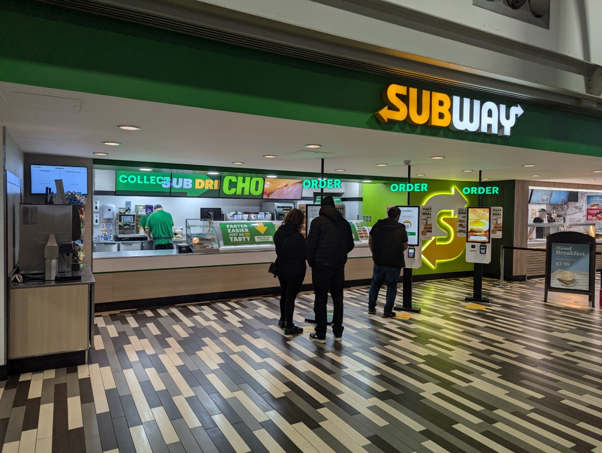 Subway - M42 - Hopwood Park Services - Welcome Break | AccessAble