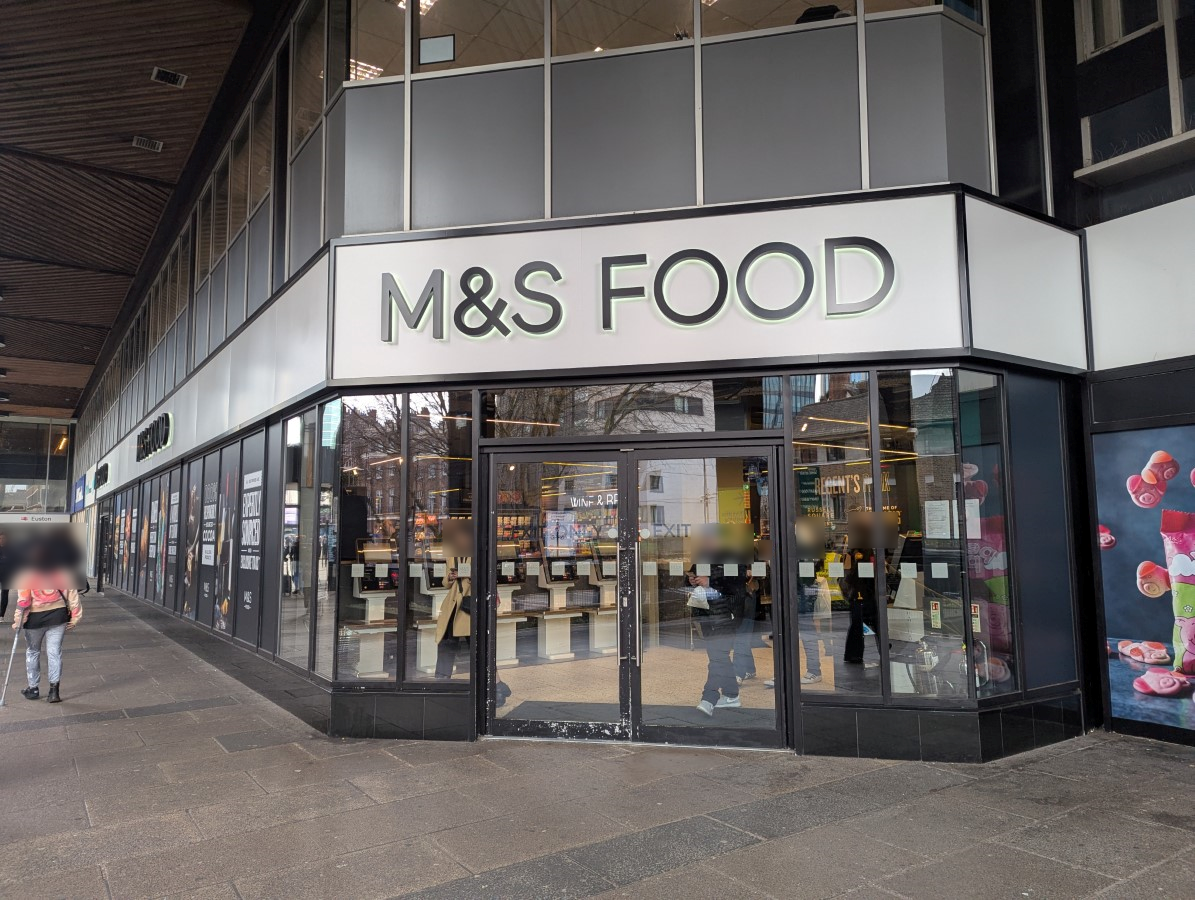 Marks and Spencer Euston Simply Food | AccessAble