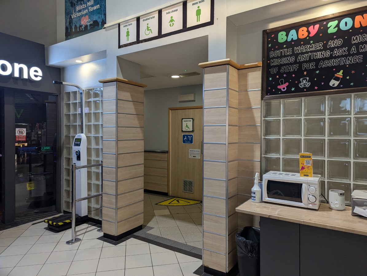 M54 - Telford Services - Welcome Break Toilet Facilities | AccessAble