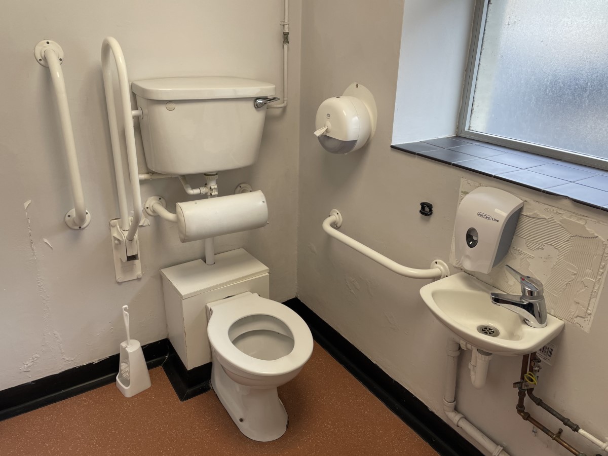 Toilets at Downshire Hospital | AccessAble