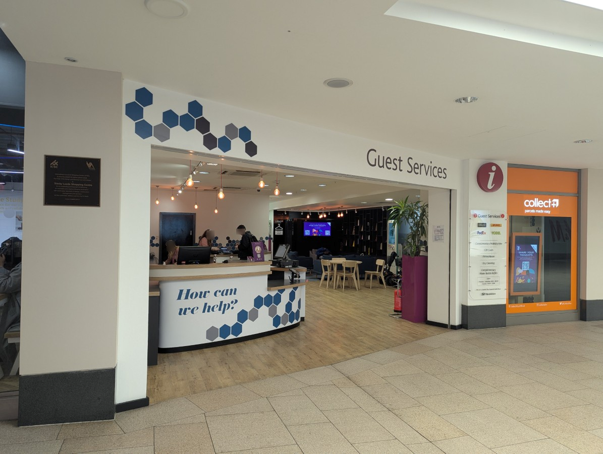 Trinity Leeds - Guest Services | AccessAble